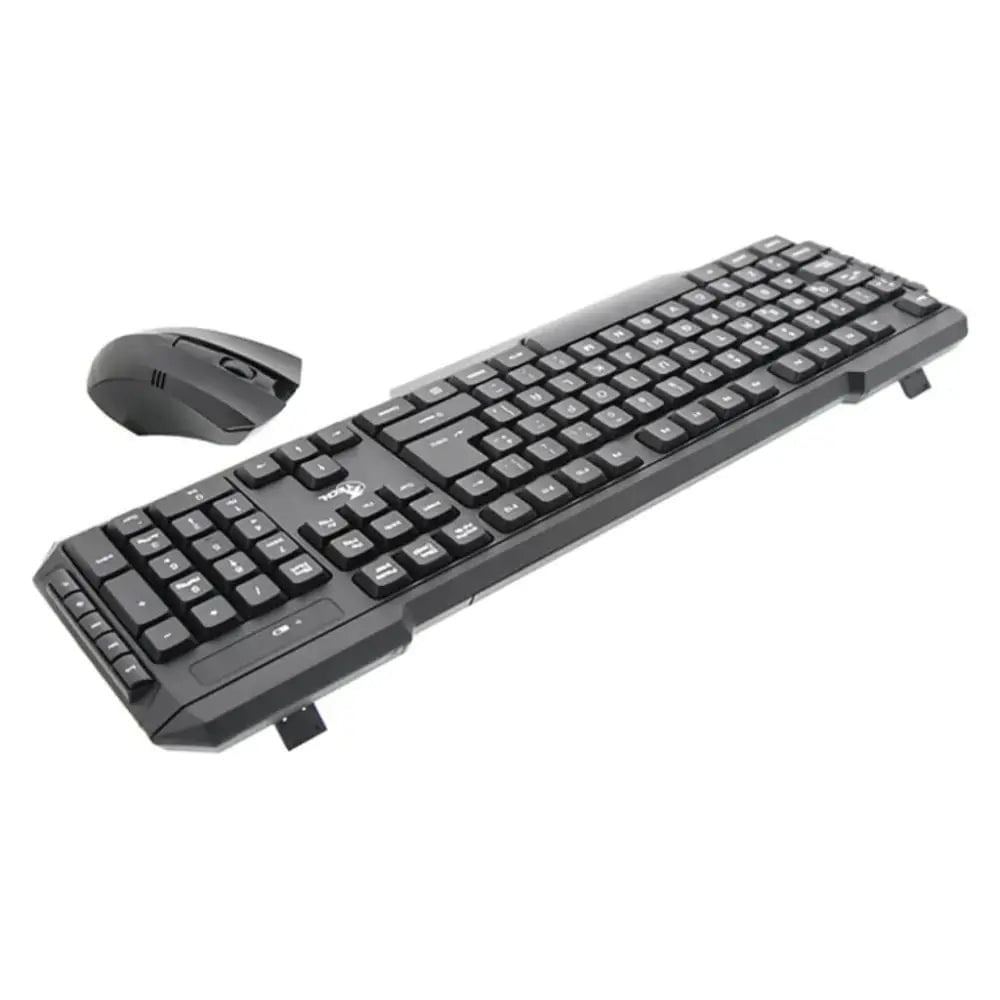 Teclado y Mouse Xtech XTK-309S Negro inalámbrico